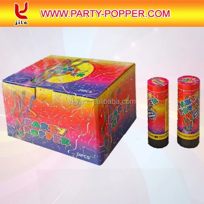 Spring Loaded Table Party Poppers Confetti Cannon Shooter - Buy High ...