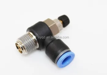 Smc Pipe Speed Controller Pneumatic Fitting;plastic Tube Fitting - Buy ...