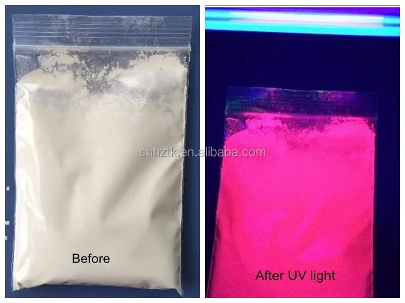 UV Red Color Organic 365nm UV Fluorescent Pigment for Various Uses