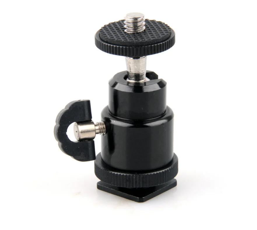 Camera Accessories Ball Head Mount Universal 360 Degree Swivel Rotating ...