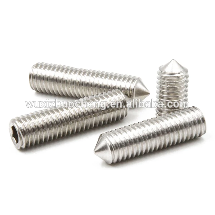 Direct Manufacturer Stainless Steel Ball Point Set Screw Din914 Iso4027 ...