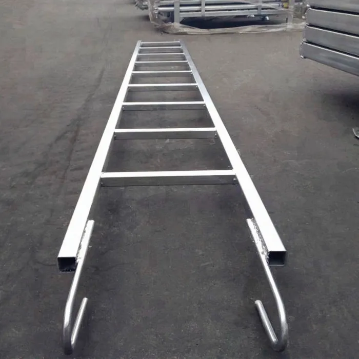 Q195 Galvanized Square/round Steel Tube Scaffolding Climb Step 3m ...