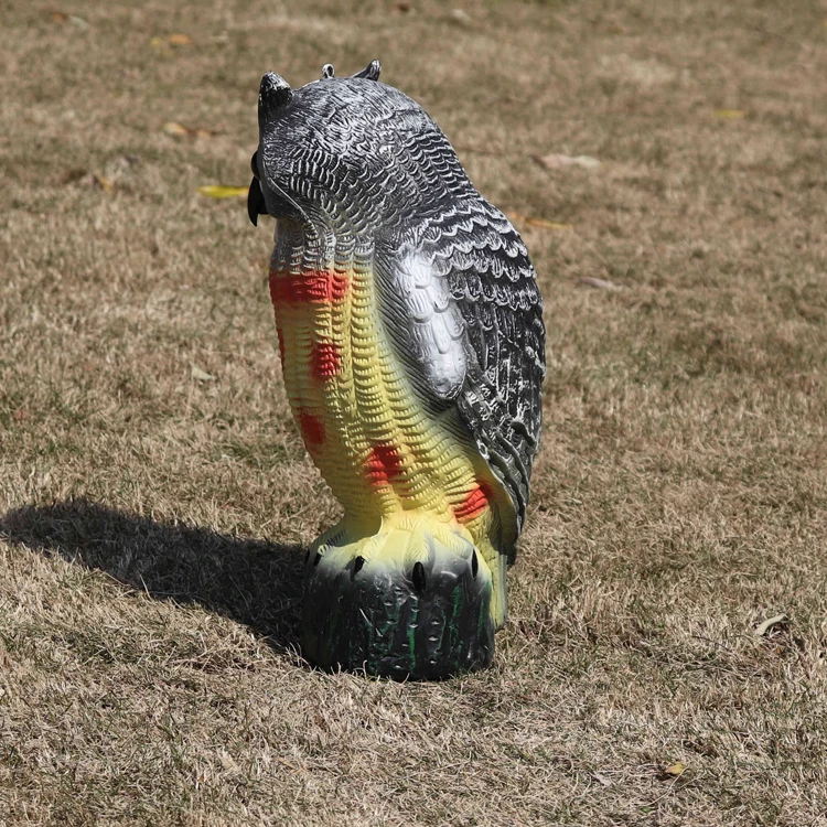 Effective Owl Decoy - Deter Pest Birds in Gardens