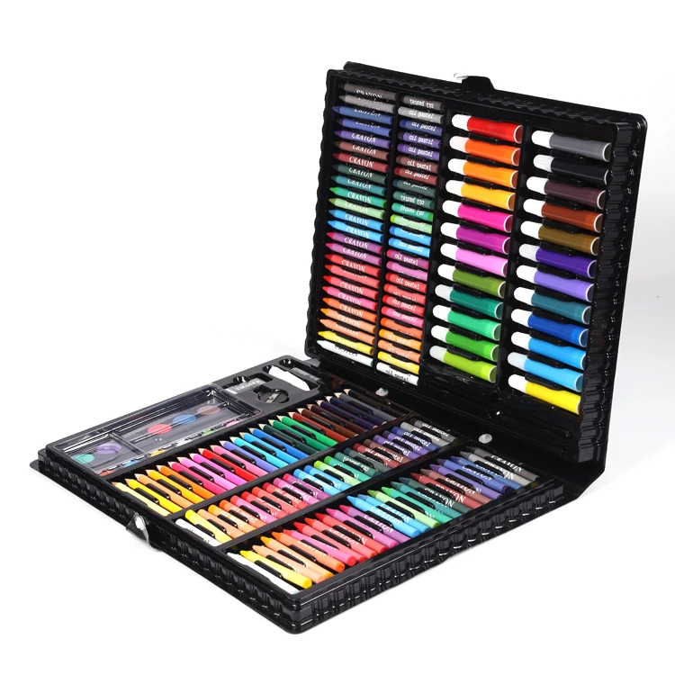168pcs Deluxe Drawing Art Set Colouring Set For Kids - Buy Plastic Box ...