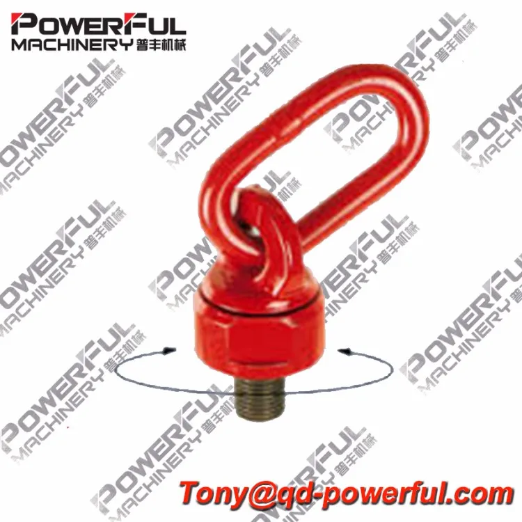 G80 Multi-directional Using Pivoting Lifting Swivel Point Eye Nut / Eye ...