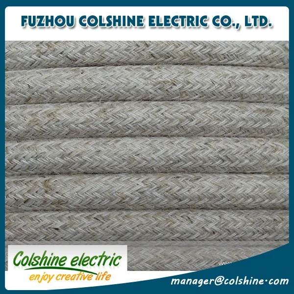 2 Or 3 Core 0.75mm2 Electrical Wire Textile Cable Fabric Power Cable ...