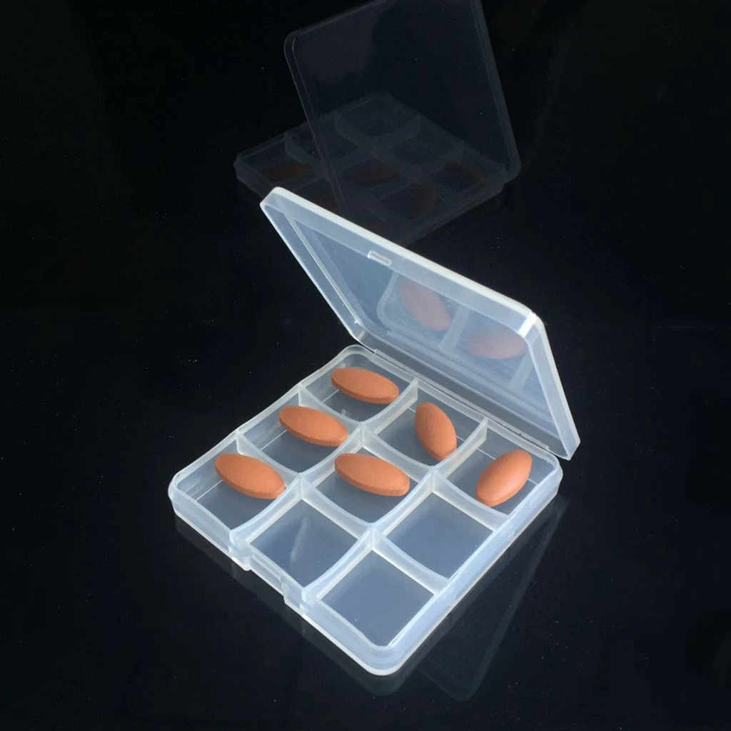 Small 7 Days Plastic Pill Box,Plastic Portable Pill Case With ...