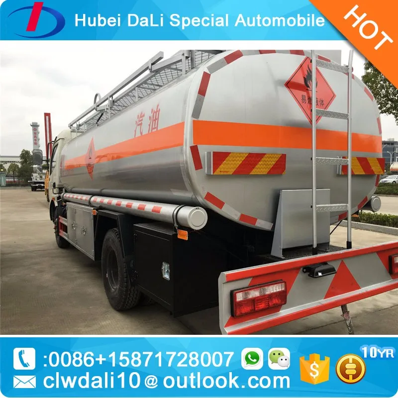 Dongfeng Citerne Diesel 5000l Carburant/réservoir D'huile Camion/camion ...