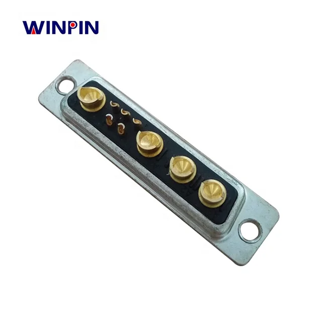 High Current Pin Dsub Connector 9w4 Car 5 To 4 Db 9w4 Mixed Current ...