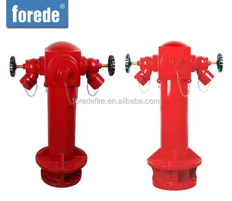 Wet Type 3 Way British Fire Hydrant with Landing Valve