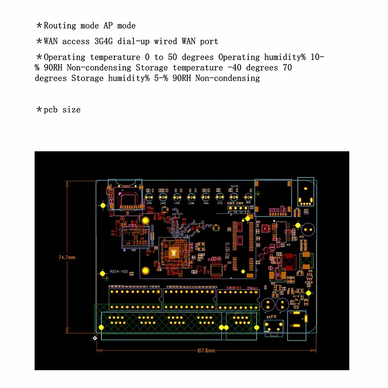 Main Chip MT7620A - Wireless Wifi Router 802.11b/g/n 3G 4G