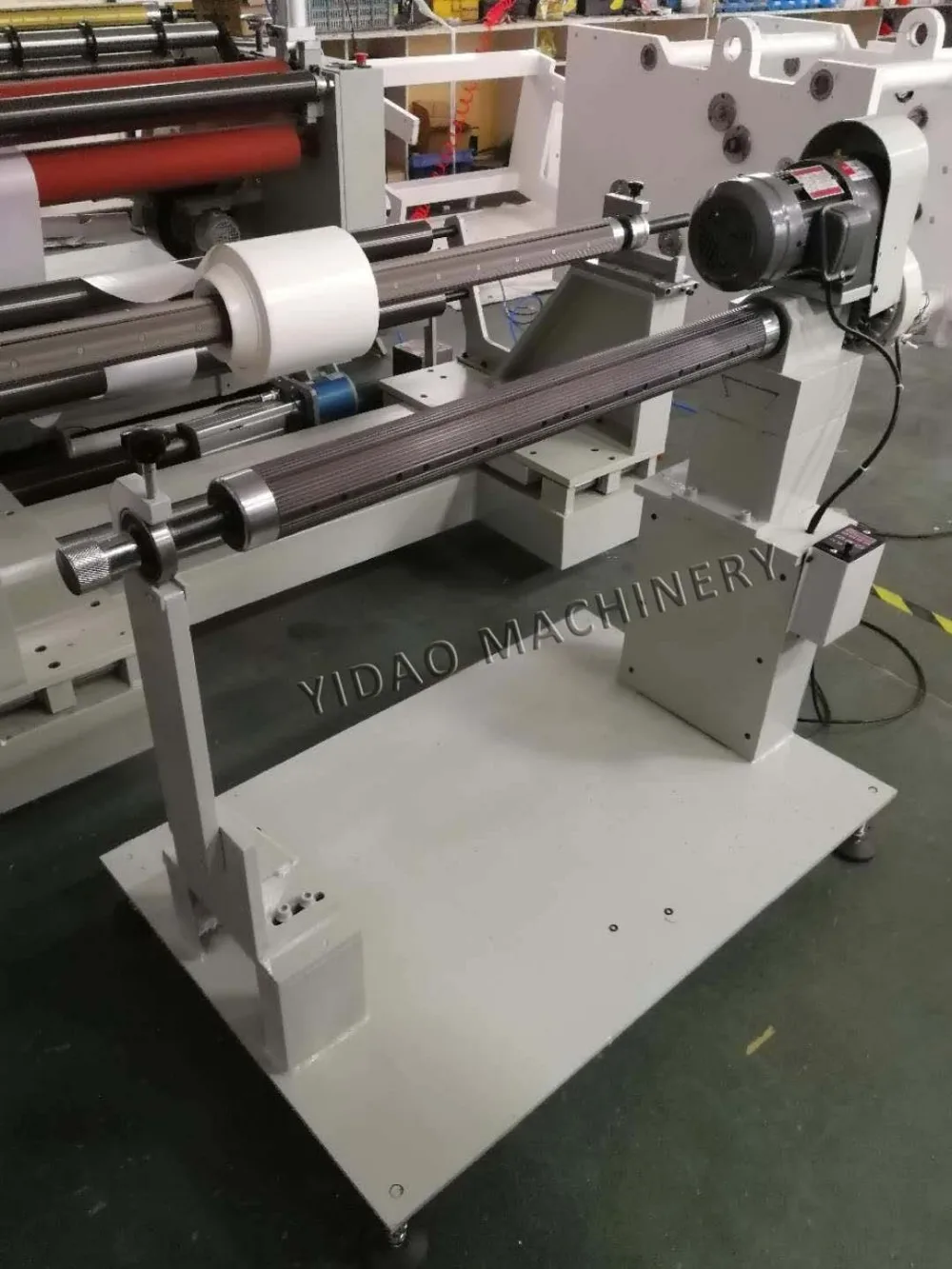 Auto Paper Winder Machine with Web Tension Controller