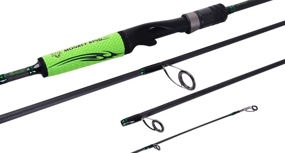 Ilure 198cm New Fishing Rod Carbon Fast Action With Cordura Pipe 4 ...