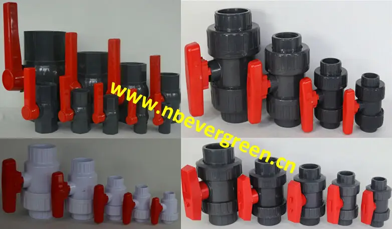 Cheap PVC 20mm 1/2'' Socket PVC Pipe Swing Check Valve