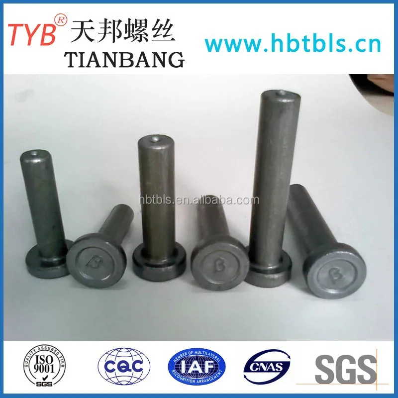 Nelson iso 13918 verbundanker kopfbolzen für das bolzenschweißen-Bolzen ...