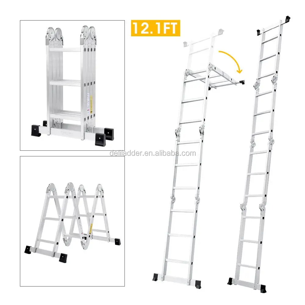 4*4 Step 5m Multi-purpose Ladder - Buy 4*4,5 M Ladder,5m Multipurpose ...