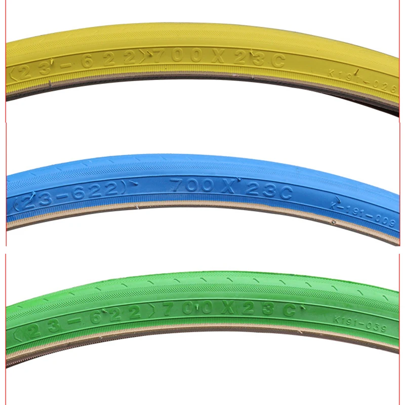 1pcs Road Bicycle Tires 700*23c Fixed Gear Dead Flying Bike Tyre 11 ...