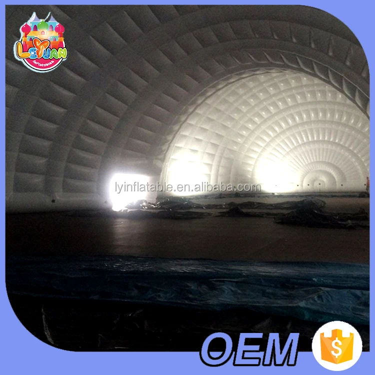 Temporary Structure Outdoor Large Inflatable Sports Dome / Huge ...
