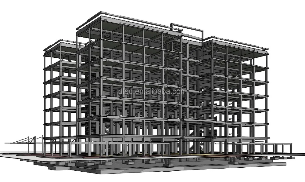 China Steel Structure Light Steel Frame Building Hospital with ...