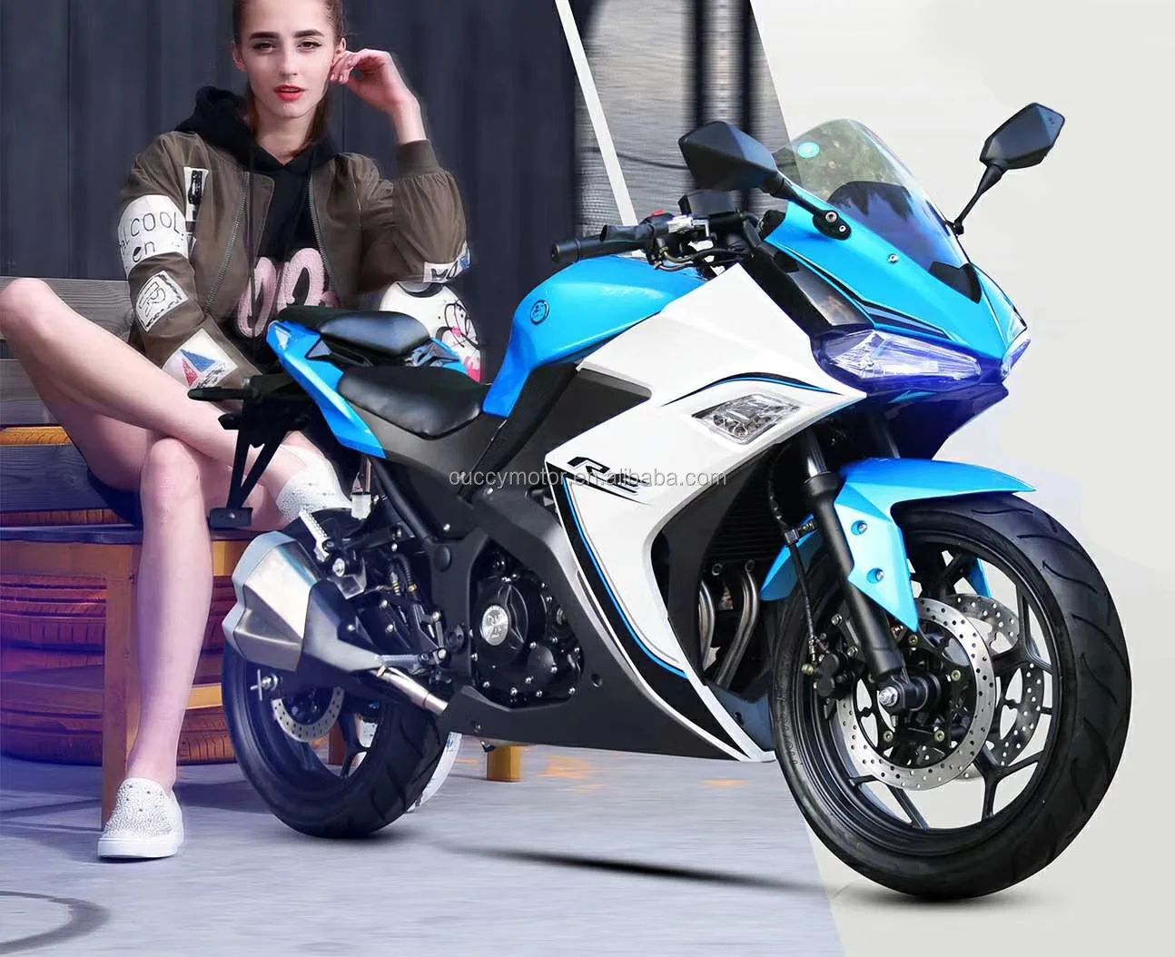 China Sport Racing Motorccyle 350cc Motos Moto Two/double Cylinder ...