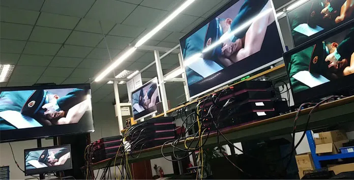 1U Rack-Mounted 4K H265 HDMI Encoder for Live Stream IPTV Broadcast