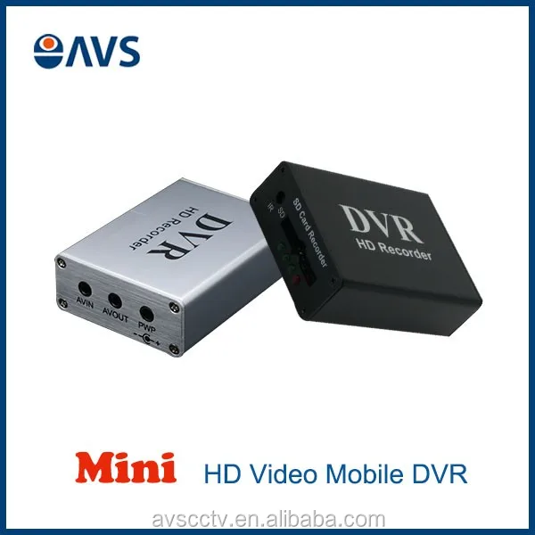 Video Recorder Mini Sd Card Slot 1ch D1 Mobile Security Dvr - Buy 1ch ...