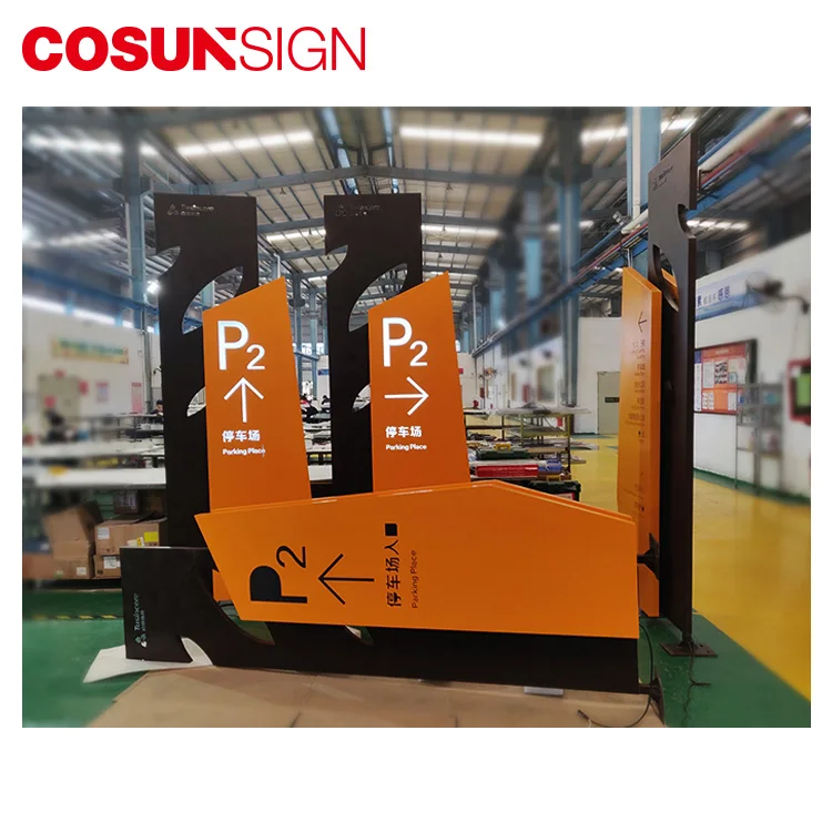 Plinth 3D Signage - Directional and Eye-Catching Signs