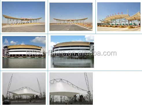 Ptfe Permanent Architecture Membrane,Teflon Roofing Material,Teflon ...
