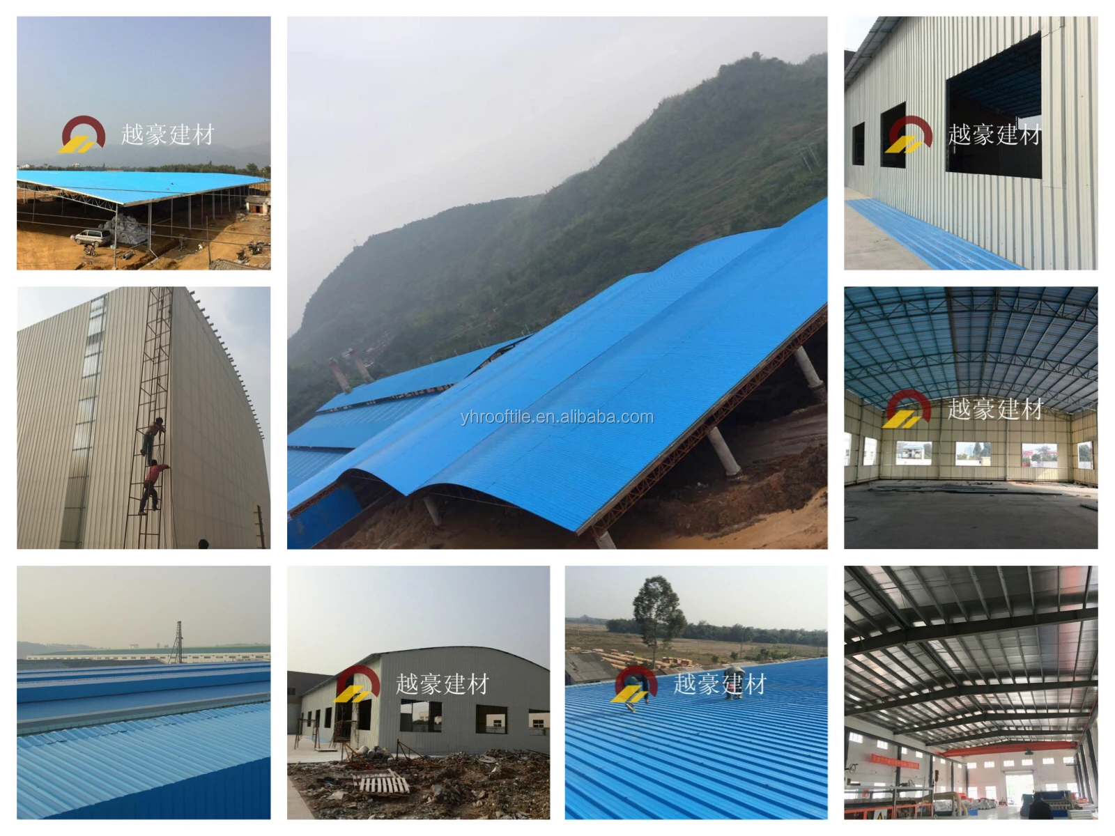 Roof Tile PVC Plastic Building Materials - Corrugated Pvc Roof Sheet