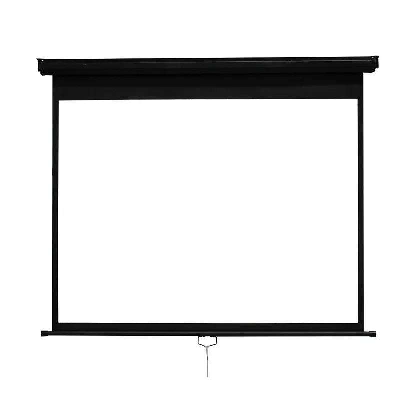 300x300 203x152cm 100" 120" Inch Projection Screen with Remote Control