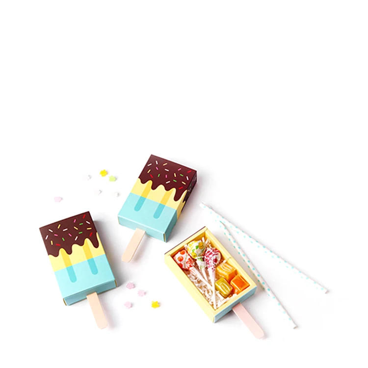 Free Sample Ice Cream Stick Paper Tray,Customize Ice Lolly Tray Box ...
