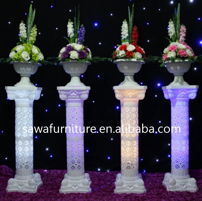 New Design Roman Pillar Plastic Pillar For Wedding - Buy Roman Pillar ...