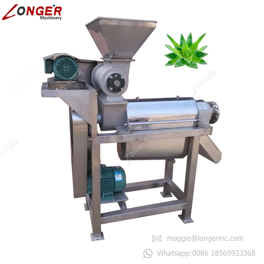 Automatic Aloe Vera Juice Crusher And Juicer Aloe Vera Extraction ...