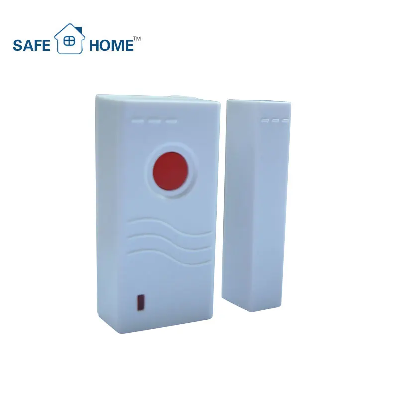 Battery Operated 433mhz Wireless Door Contact Sensor Magnetic Reed ...