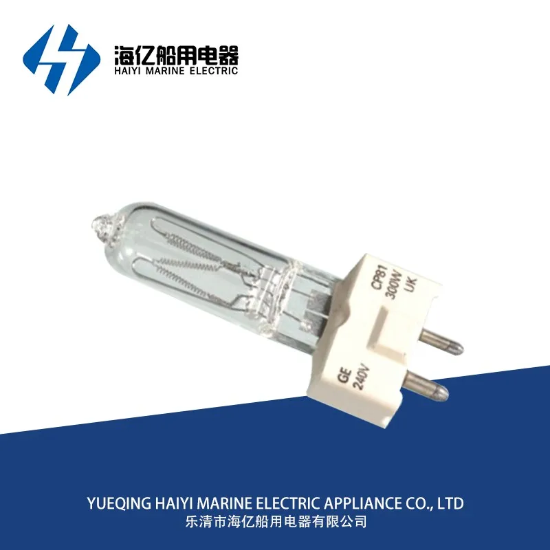 Gy9 . 5 220v 500w Searchlight Halogen Lamp - Buy Halogen Lamp 220v 500w ...