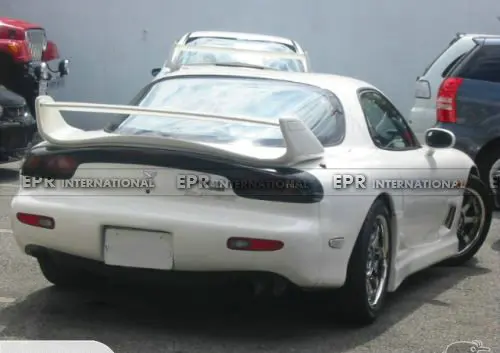 Mazspeed Car Racing FRP Fiberglass Rear Wing Spoiler for RX7 FD3S