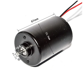 Brushless 12v 2000 Rpm Dc Motor With 2000 Rpm &2400rpm For Electric Fan ...