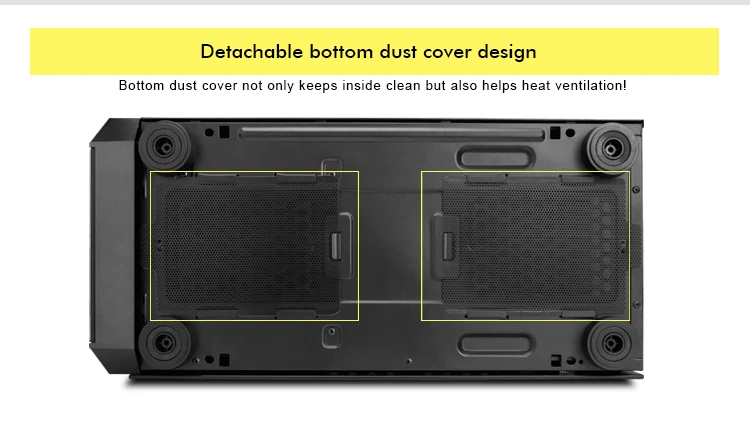 Lcd Display Entry Level Atx Desktop Pc Gaming Case With Tempered Glass ...