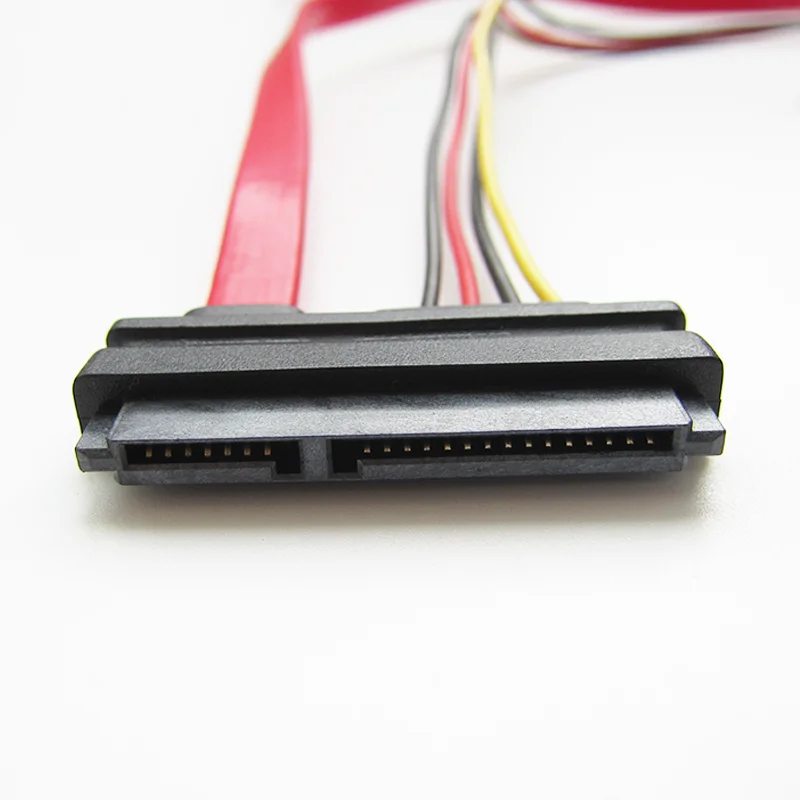 Factory Custom Sata 22pin Female To Sata 7pin+4pin Hsg Power Cable ...
