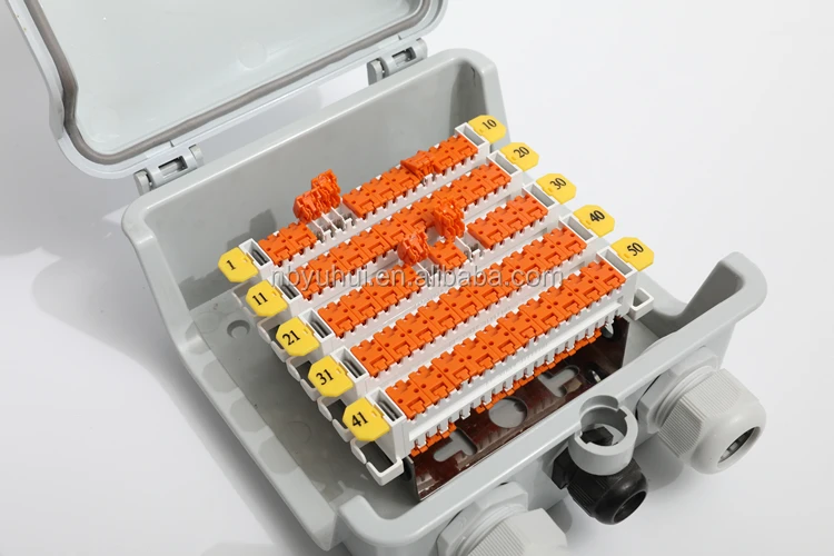 3m Toolless Gel-filled 10 Pair Cross Connect Terminal Block - Buy 3m ...