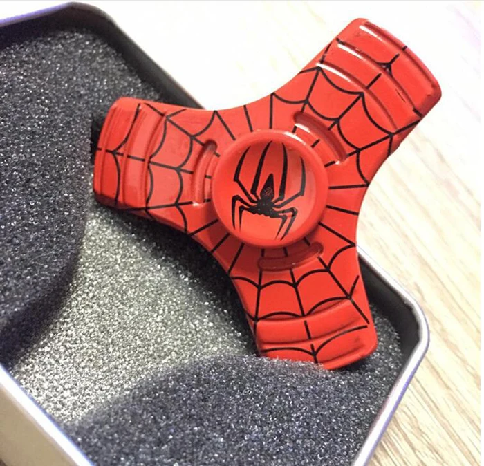 Spiderman Fidget Spinner 360 Anti-anxiety Hand Spinner For Edc Focus ...