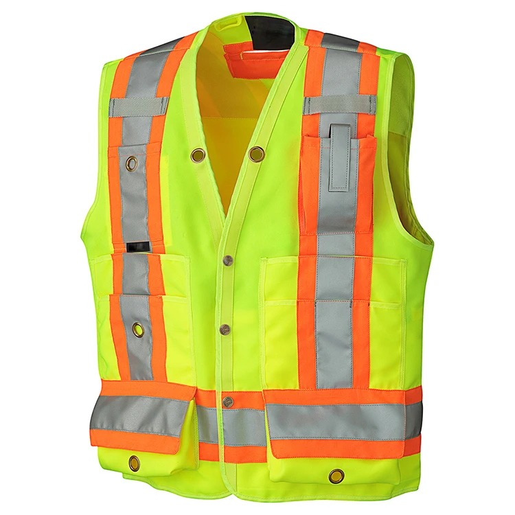Neon Yellow Range Safety Officer Vest - Buy Range Safety Officer Vest ...