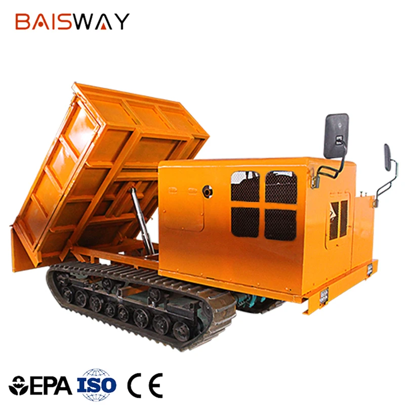 Rubber Crawler Ride On Mini Truck Dumper 4ton Hot Sale - Buy Garden ...