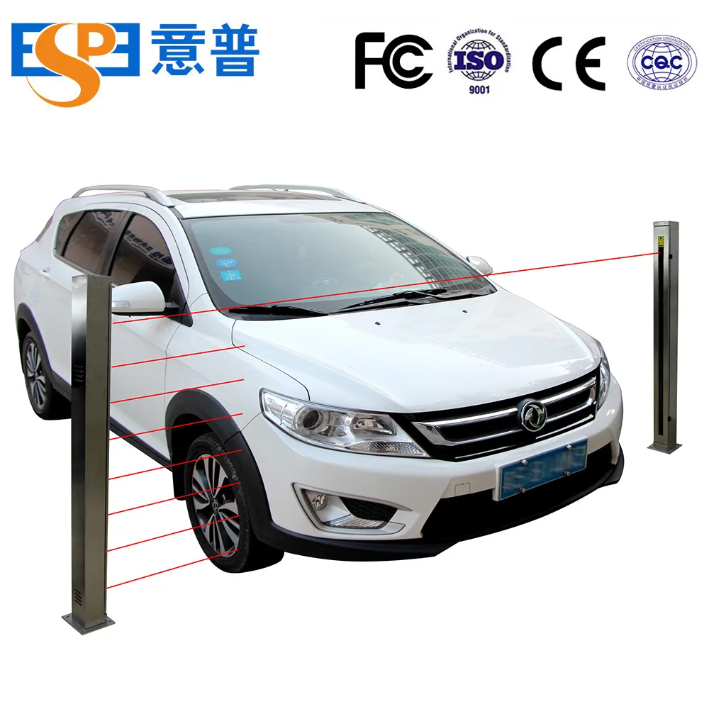 RS485 Infrared Sensor Vehicle Separator Safety Light Curtain Car ...