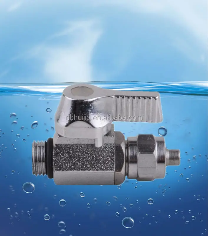 1/4'' Ball Structure Double Cut Water Purifier Diverter Valve - Buy ...
