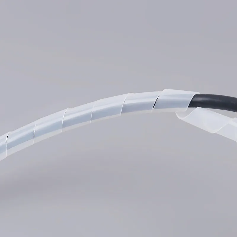 Pe & Nylon Cable Spiral Wrapping Band 16mm For Wire Management, Oem