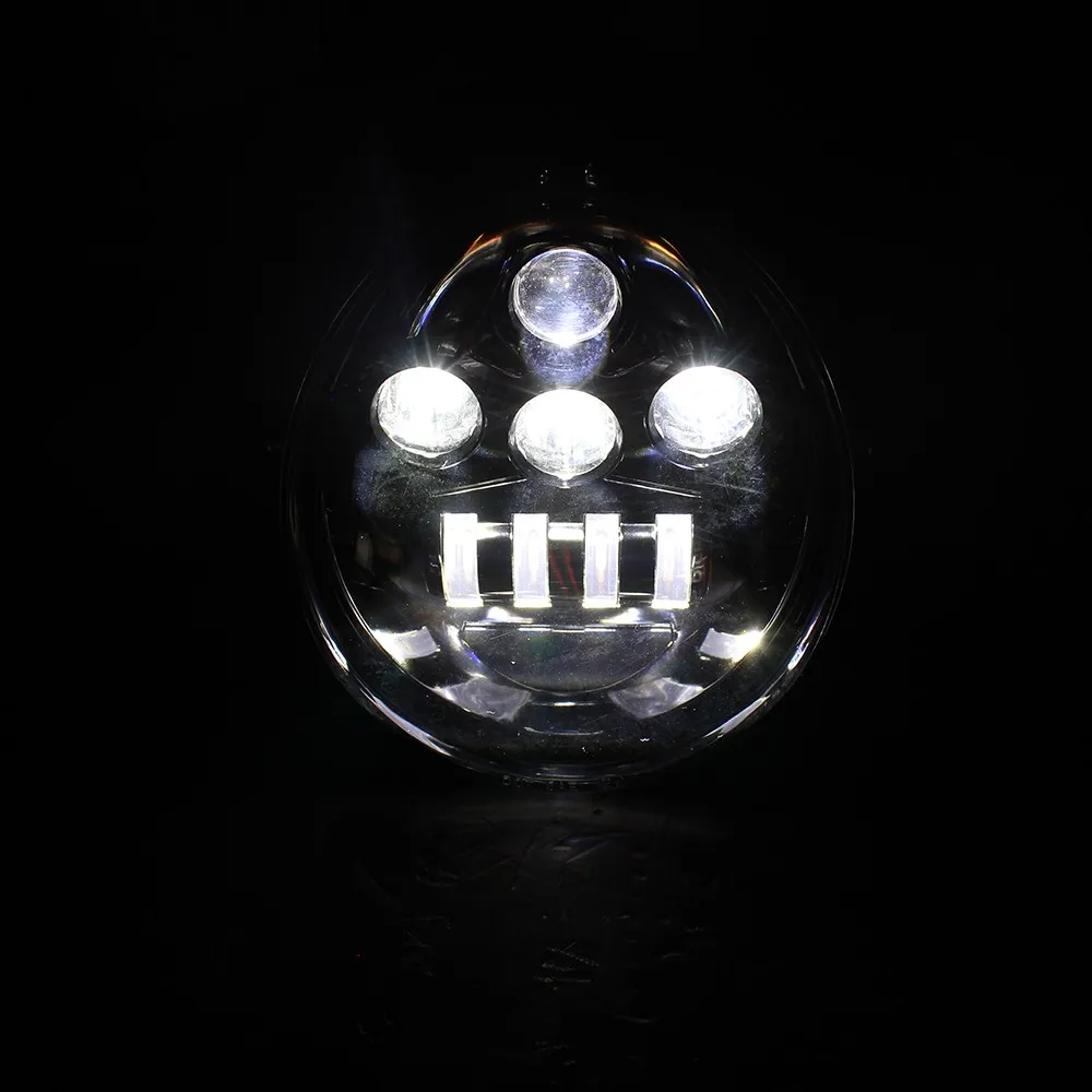 Chrome V-rod Muscle Night Rod Led Motorcycle Headlight For Harley V Rod ...