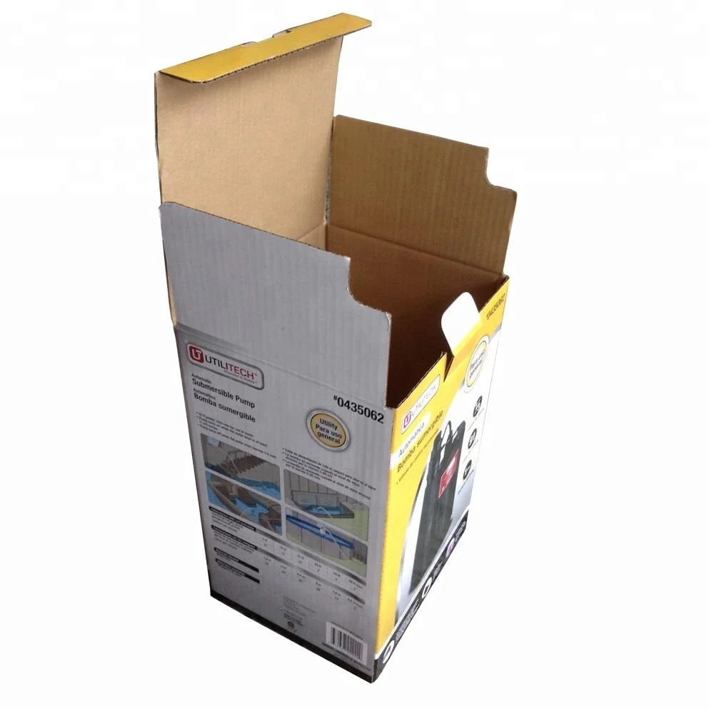 4 Color Printing Customized Recycle Outer Carton Box,Corrugated Box ...