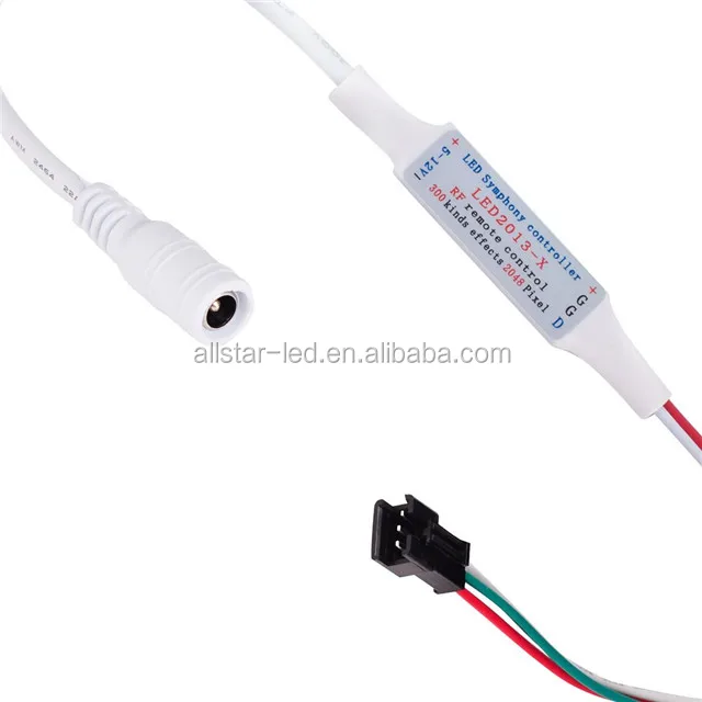 Ws2811 Ws2812b Dc5-12v 14keys Wireless Rf Led Rgb Controller 300 Kinds ...