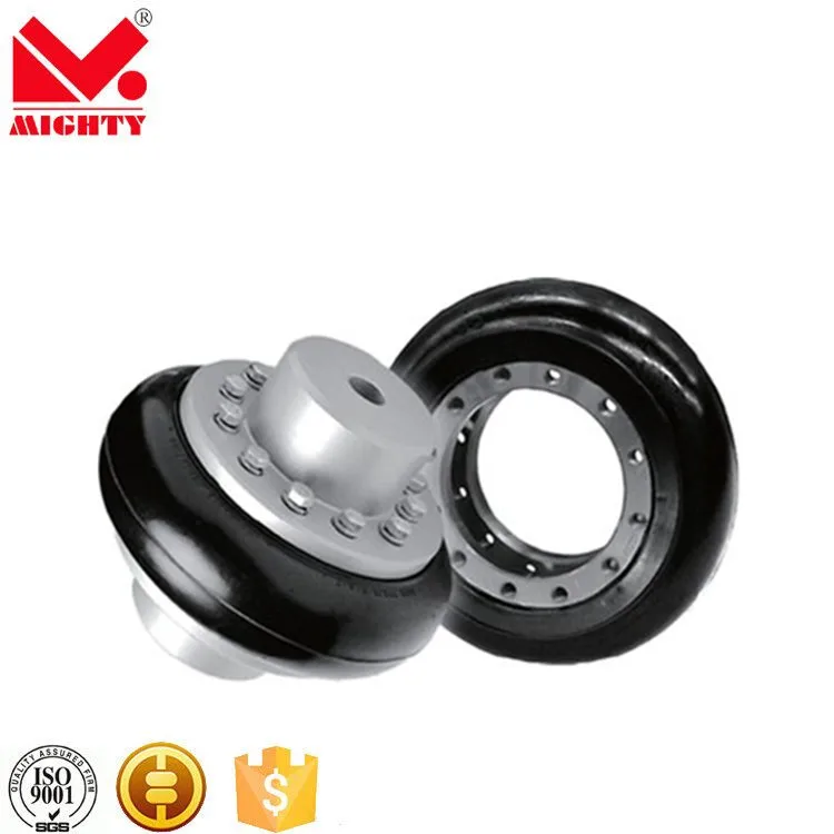 Rubber And Cast Iron Flexible Tyre Coupling F100 F110 F120 - Buy Tyre ...